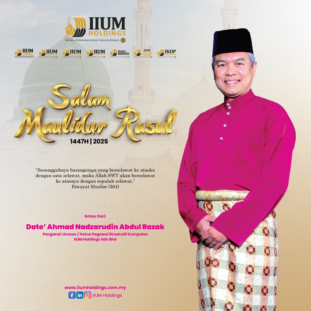 Salam Maulidur Rasul 1447H - IIUM Holdings Sdn Bhd